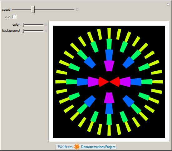 Wheel Illusion - Wolfram Demonstrations Project